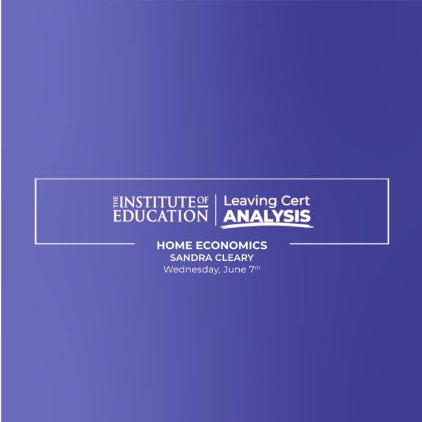 Home Economics (H): An Exam in Reverse