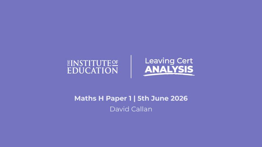 Maths Paper 1 (H): A Challenging Paper Whose Final Phases Might Leave ...